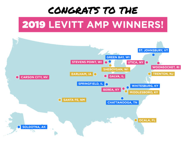 Winners Announced for the 2019 Levitt AMP [Your City] Grant Awards