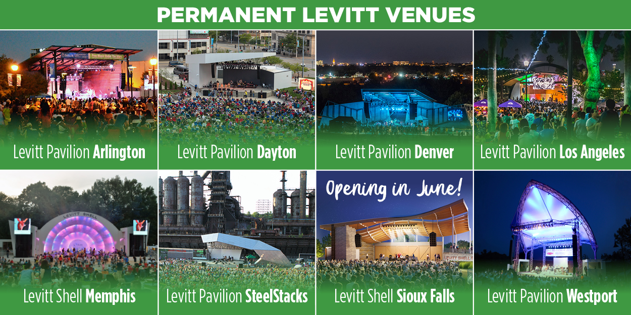 Check out the 26 communities presenting free Levitt concerts in 2019 ...